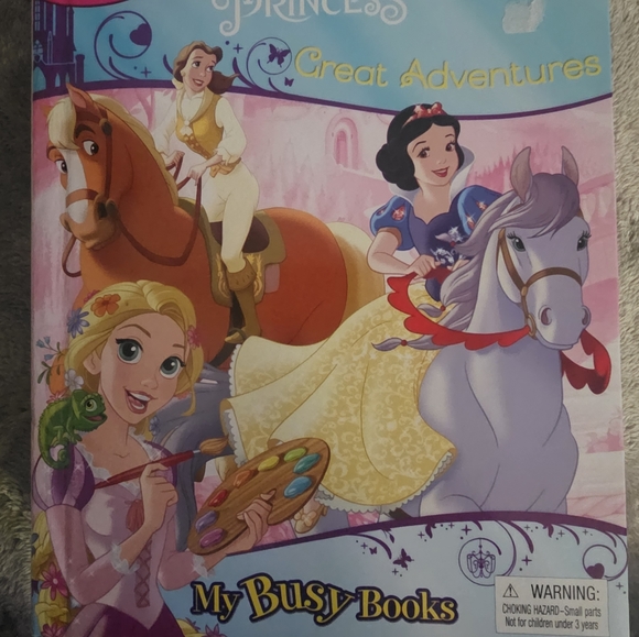 Disney | Toys | Disney Princess Great Adventures My Busy Books | Poshmark